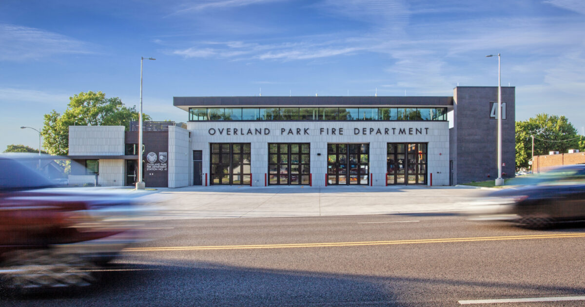Overland Park Fire Station 41 Hosts Uncoupling… | SFS Architecture
