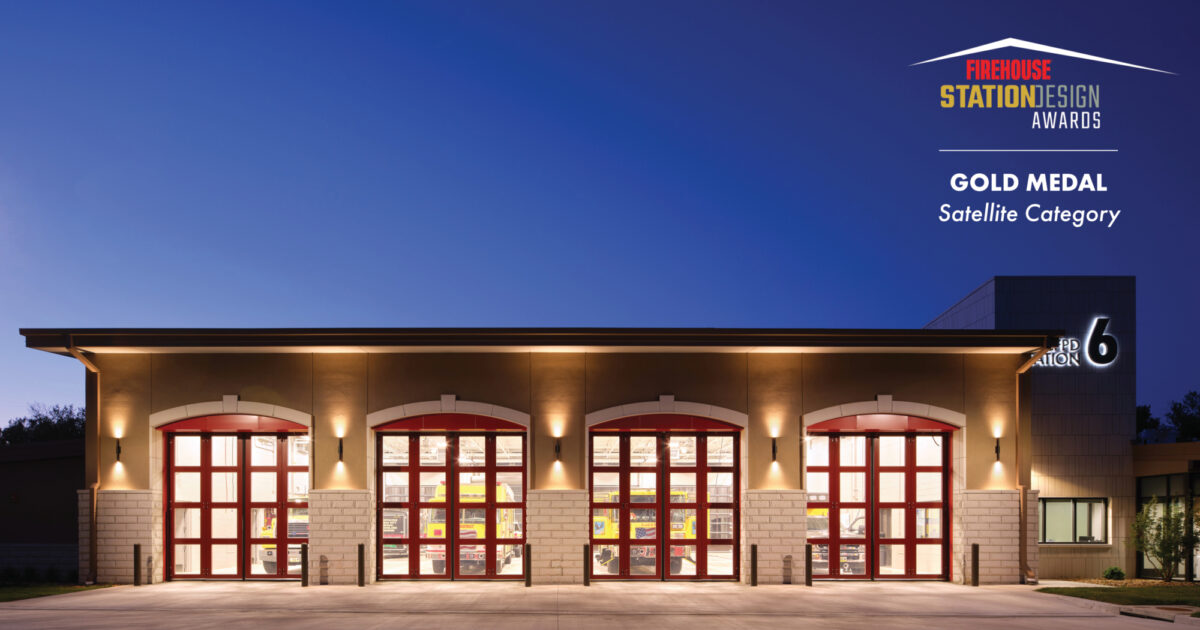 CJCFPD Station 6 Receives Gold Firehouse Station… | SFS Architecture